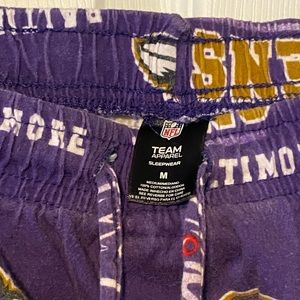 NFL | Pants | Baltimore Ravens Pajama Pants Official Nfl Sleepwear Size ...